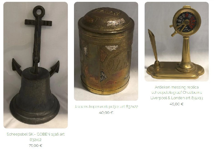 Heb je iets met retro koper of messing hebbedingetjes? :: De Tweede Kans